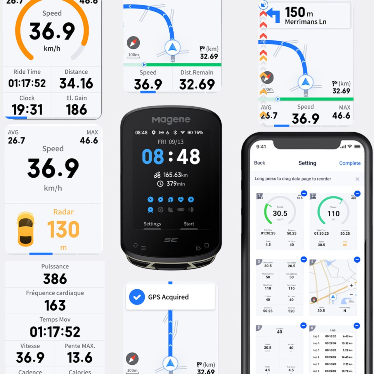 Scopri Magene ed i suoi ciclocomputer GPS e radar all'avanguardia